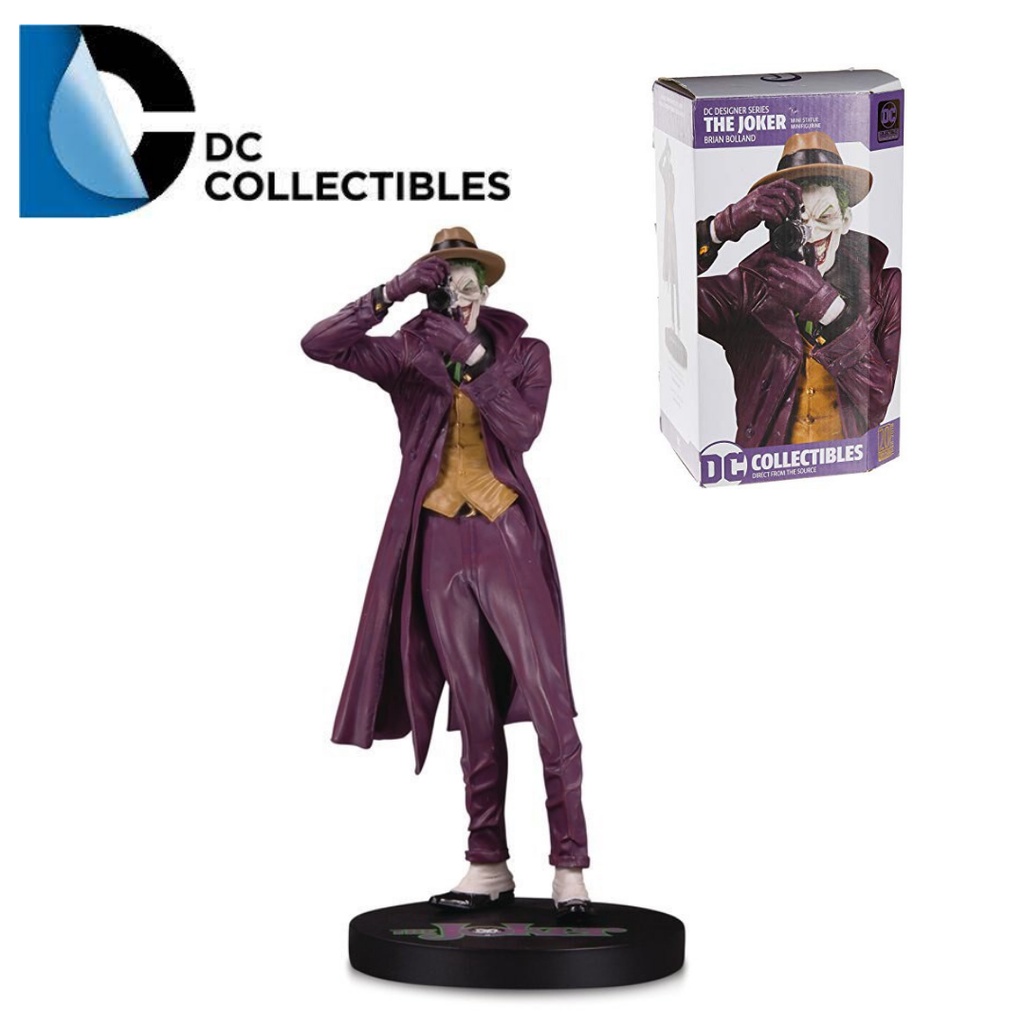 DC Collectibles DC Designer Series - Brian Boll – Joker Mini Statue ...