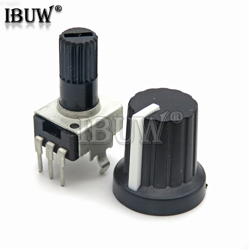 โพเทนชิโอมิเตอร์ RV09 แนวตั้ง ปรับได้ 3 พิน 1K ~ 500K โอห์ม 5 คู่ ...