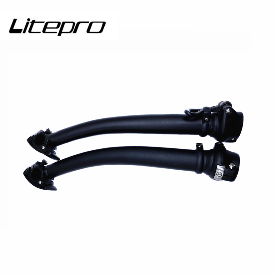 Litepro Bike 37cm Integrated Forward Elbow Gooseneck Head Tube Quick ...