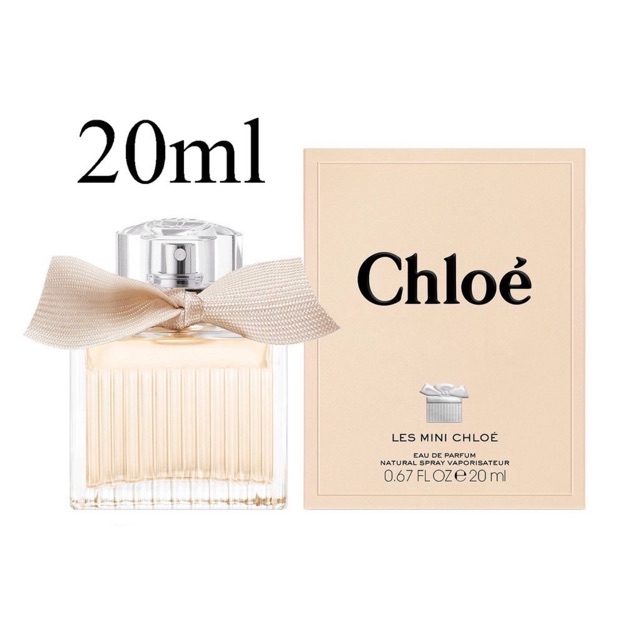 แท้💯 No.1.Chloe LES MINI CHLOE EDP 20ml (New ทรงขวดใหม่) ไซส์พิเศษ20ml. กล่องซีล (หัวสเปรย์ ...
