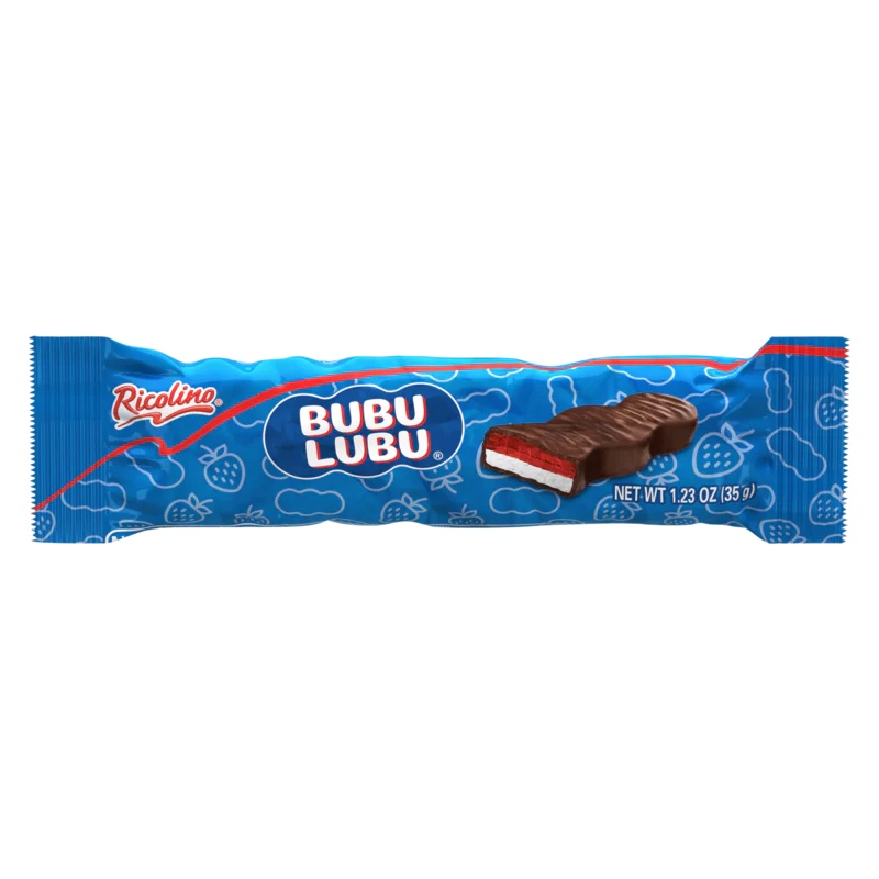 Bubulubu Marshmallow with Strawberry Flavored Gummy with Chocolate ...