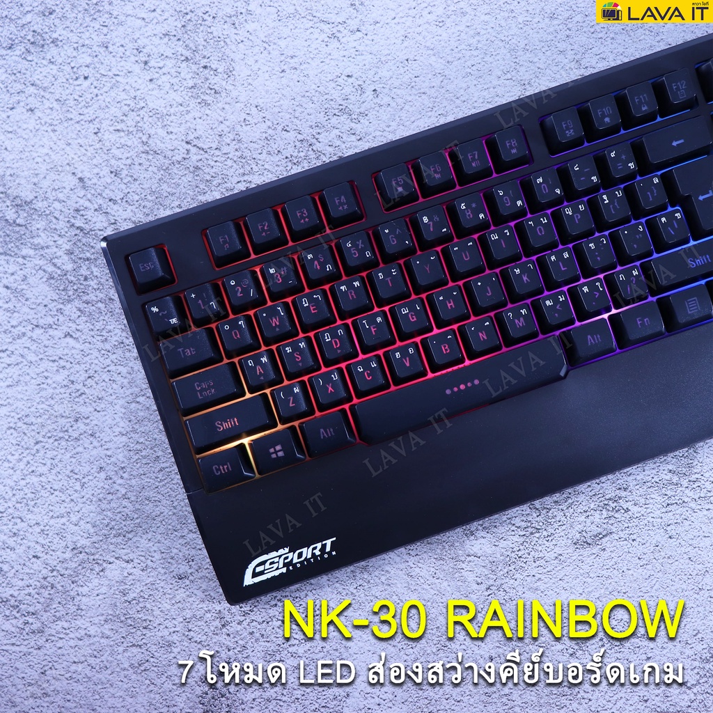 Nubwo NK-30 VAKANT Gaming Keyboard (TH) คีย์บอร์ดเกมมิ่ง (รับประกันสินค้า 1 ปี) | Shopee Thailand