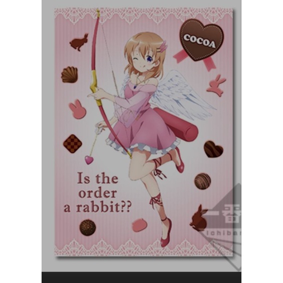 ป้ายผ้าอนิเมะ COCOA จากเรื่องIs the order a rabbit?? ขนาด85×60CM ...