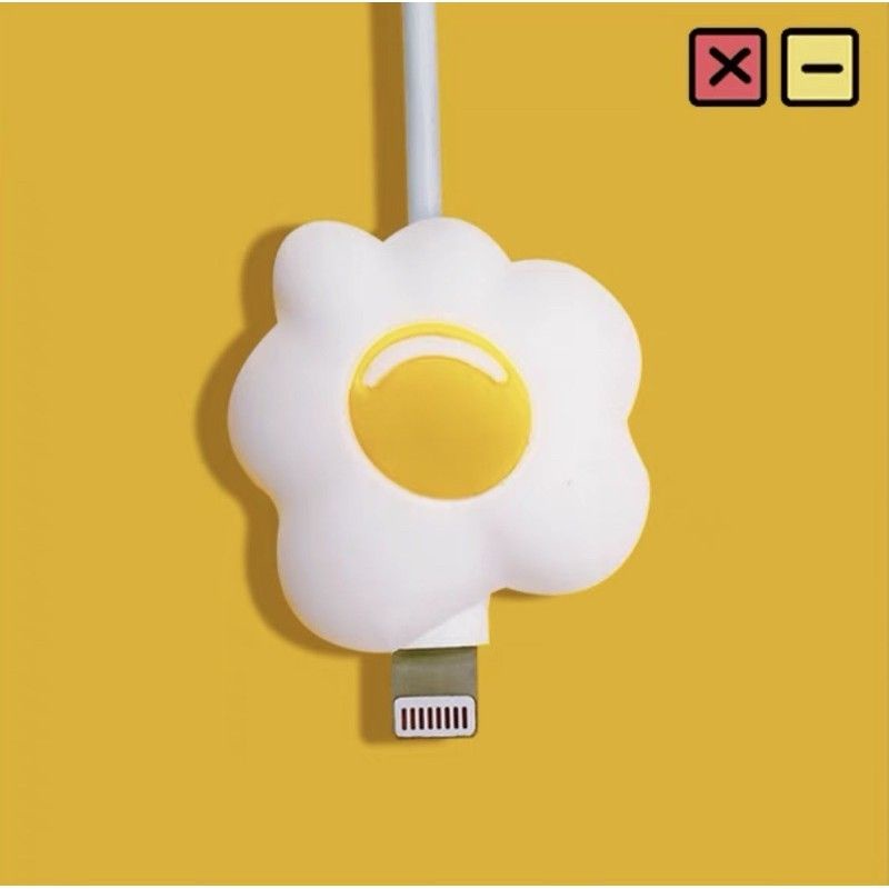 Supercase🧸Food Cable bite Cable protector ตัวกันหัก ลายขนม ลายอาหาร | Shopee Thailand