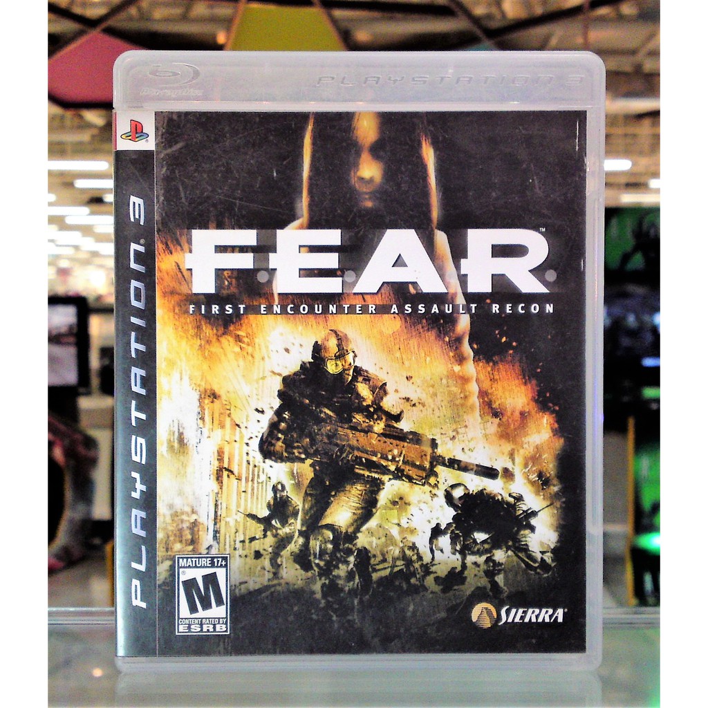 แผ่นเกม PS3 มือสอง F.E.A.R. (EN) แผ่นPS3 มือ2 FEAR (First Encounter ...