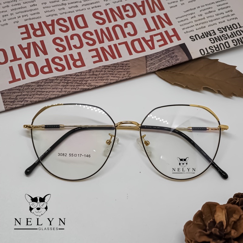 Nelyn Glasses: แว่นสายตา กรอบโลหะ มีให้เลือก4สี | Shopee Thailand