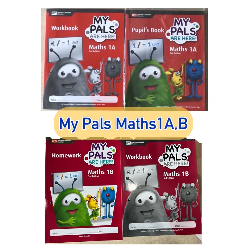 MPH :: My Pals Are Here Maths 1A :: Workbook, Pupil’s | Shopee Thailand