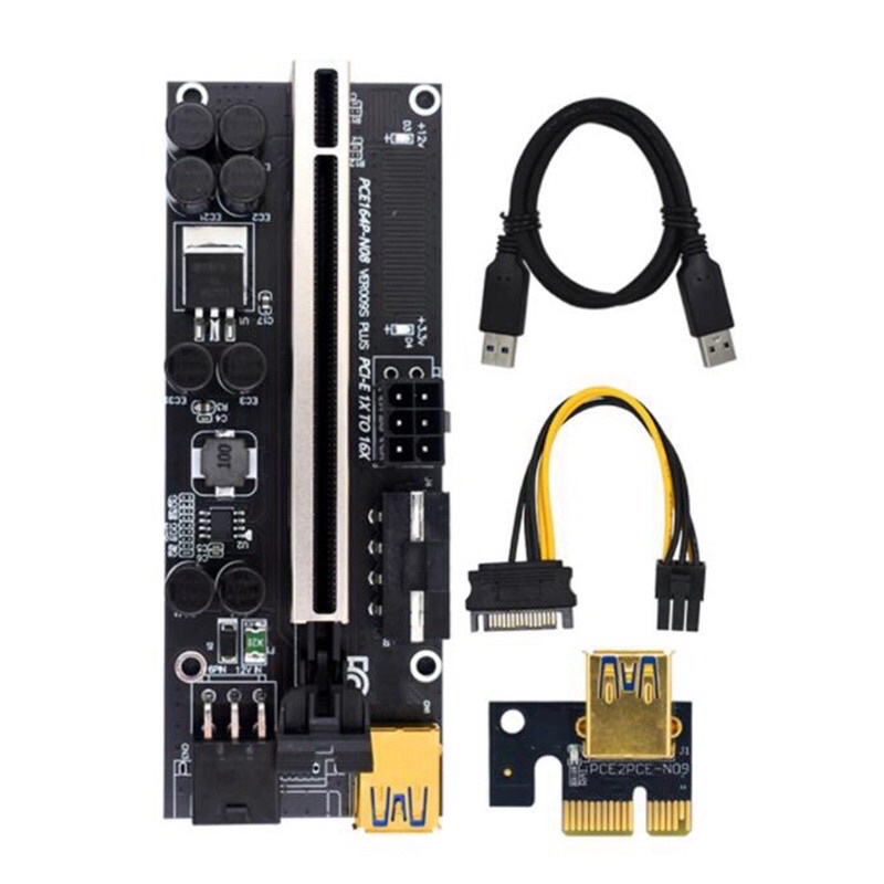 ขายดี ไรเซอร์ Riser 009S Plus 8 Capacitor เร็วเสถียร มีไฟ LED 4 จุด ...