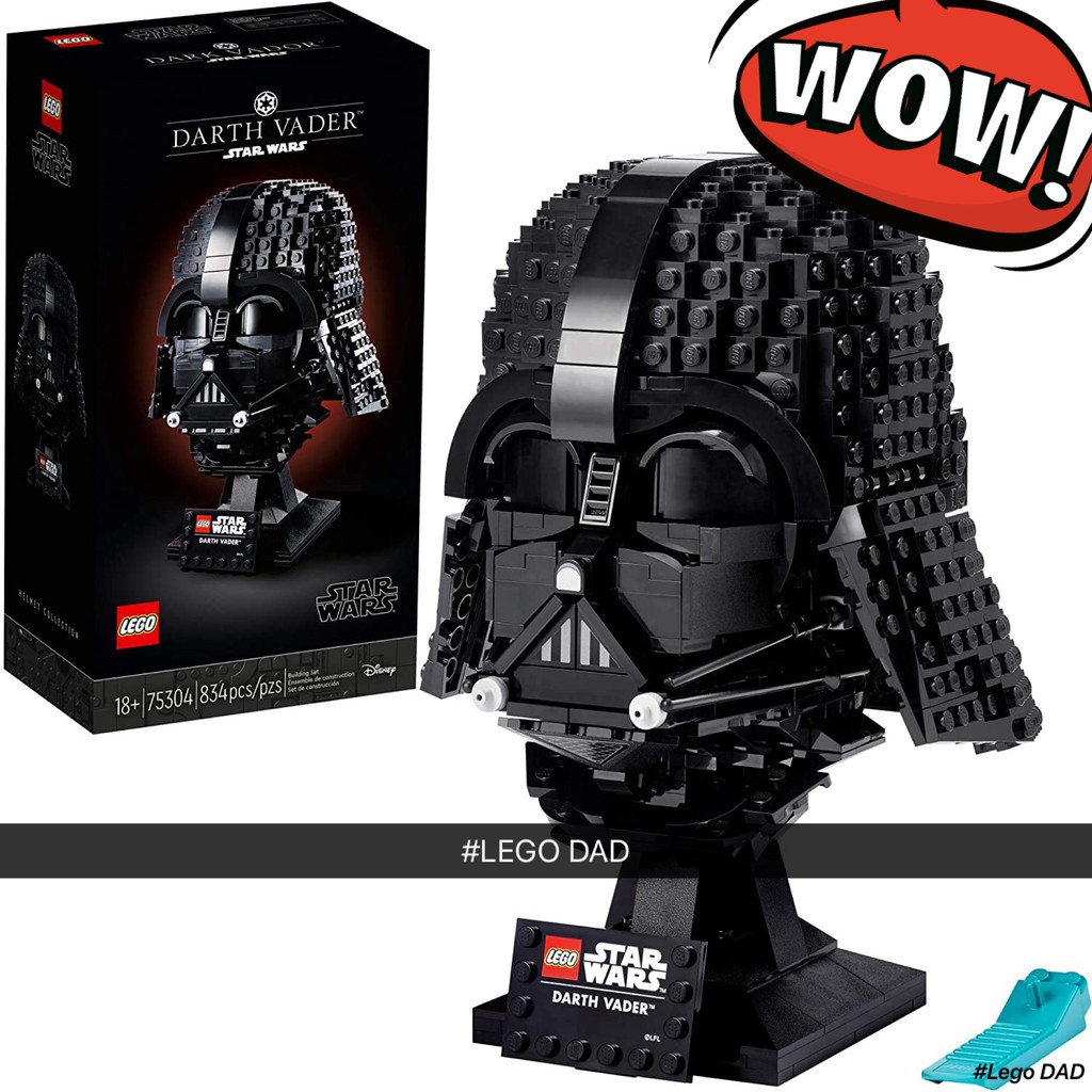 LEGO 75304 Star Wars: Darth Vader Helmet ของแท้ 100% พร้อมส่ง #LEGO DAD ...