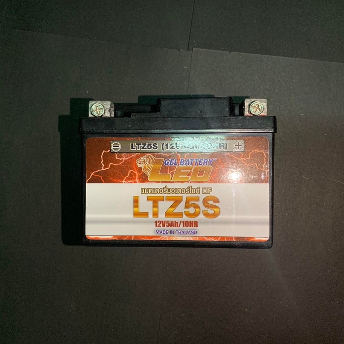 แบตเตอรี่ LEO LTZ5S (12V 5Ah) สำหรับWAVE110i,WAVE125,MSX,CLICKi,SCOOPYi ...