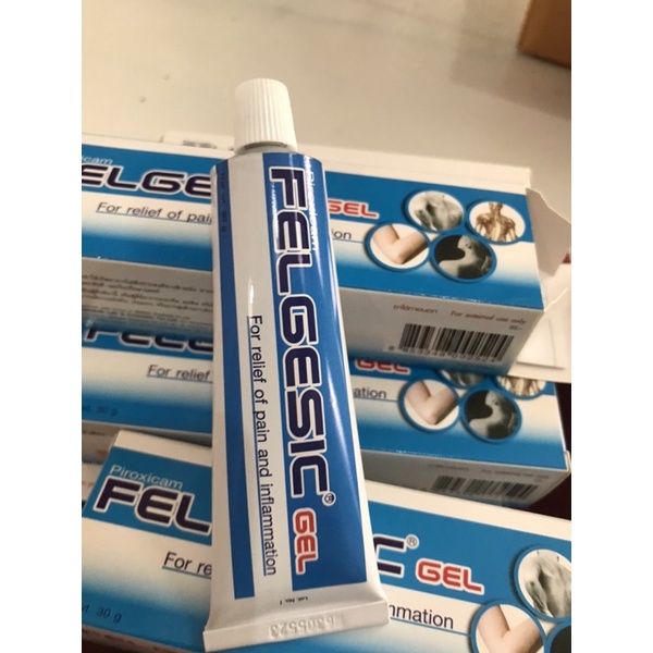 ของแท้ 100% Felgesic gel (Piroxicam)30g ยานวดแก้ปวด | Shopee Thailand