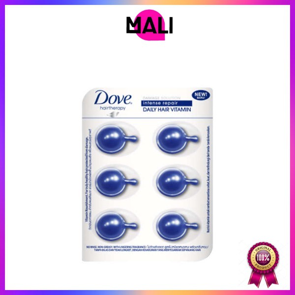 SR Dove Vitamin Intense Repair Hair Vitamins 6 capsules วิตามินบำรุงผม ...