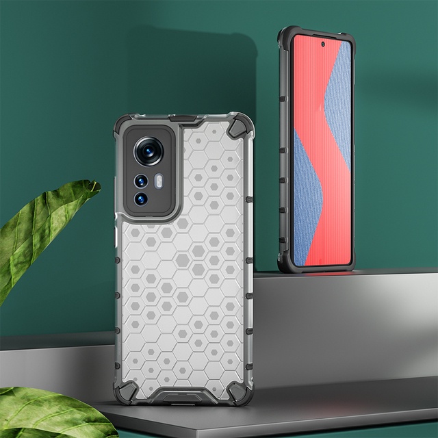 For Xiaomi Hybrid เคสใสกันกระแทก Honeycomb เคสใส Mi 13T 13 12T Pro 12 11 Lite 5G Ne 11T 12x 10T ...