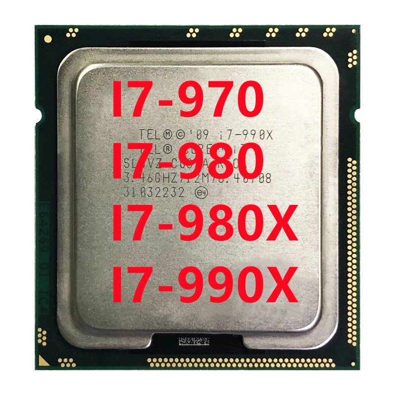 เมนบอร์ดโปรเซสเซอร์ CPU I7-970 I7-980 I7-980X I7-990X LGA 1366 รองรับ X58 | Shopee Thailand