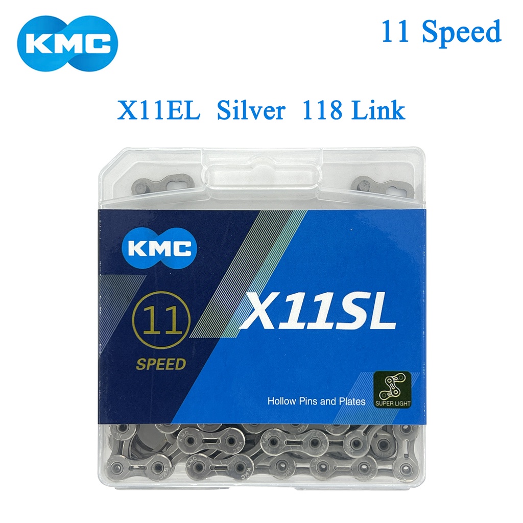 Kmc X11SL โซ่จักรยานเสือภูเขา 11 ความเร็ว 118L 11V พร้อมกล่อง สําหรับ Shimano SRAM | Shopee Thailand