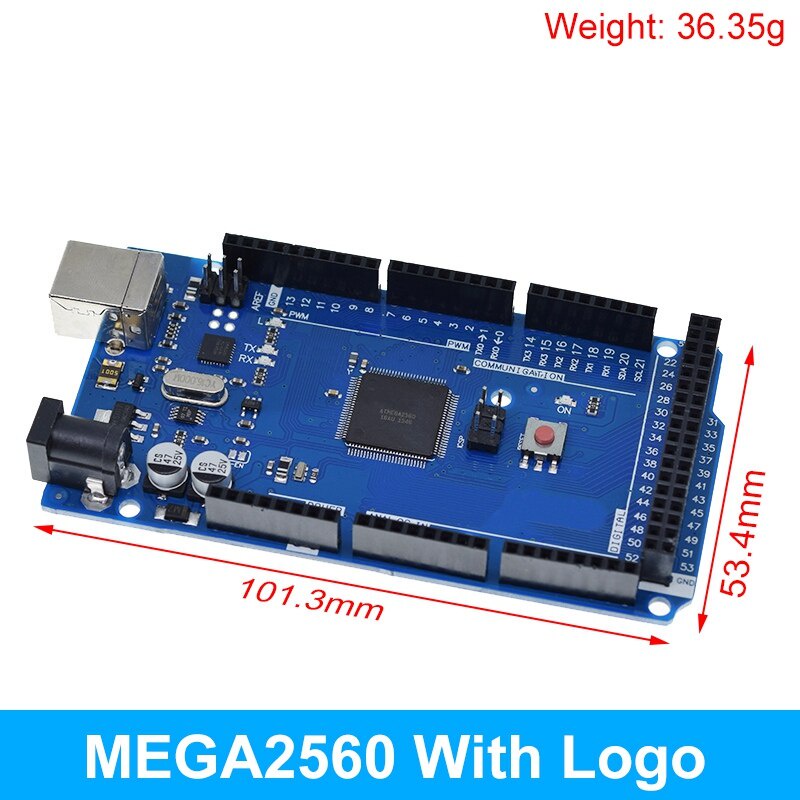ชิป Mega2560 ATMEGA16U2 Pro Mini Mega 2560 Mega+WiFi R3 ATmega2560 ...