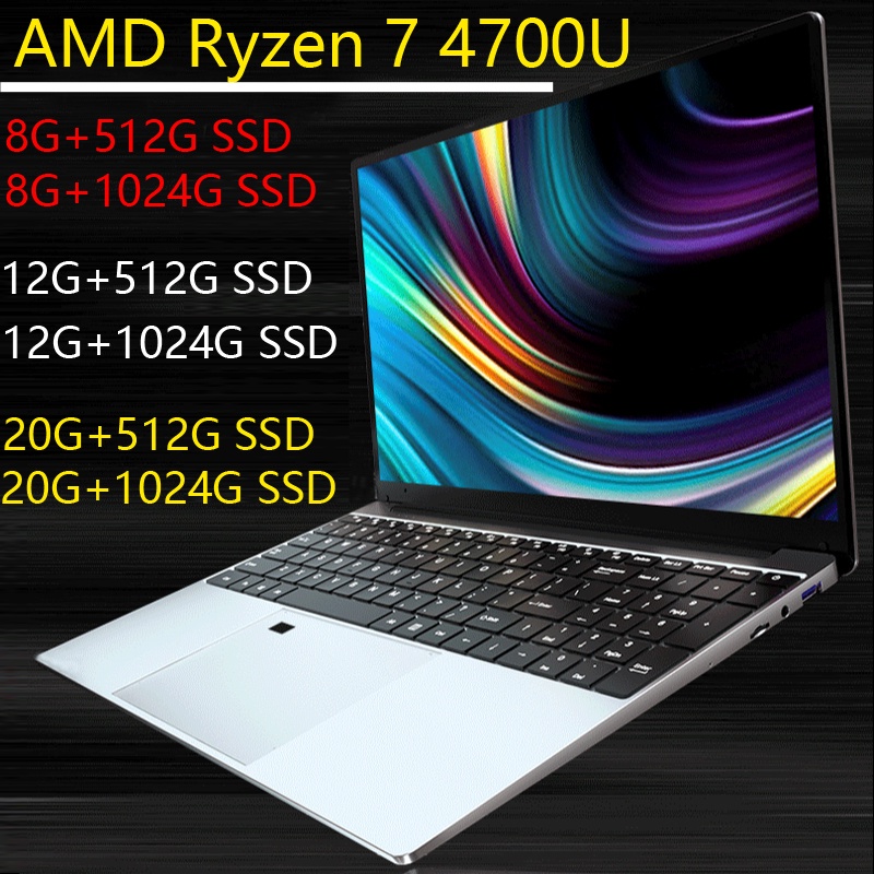 15.6 Inch amd ryzen Gaming laptops notebook Computer cheap laptops ...