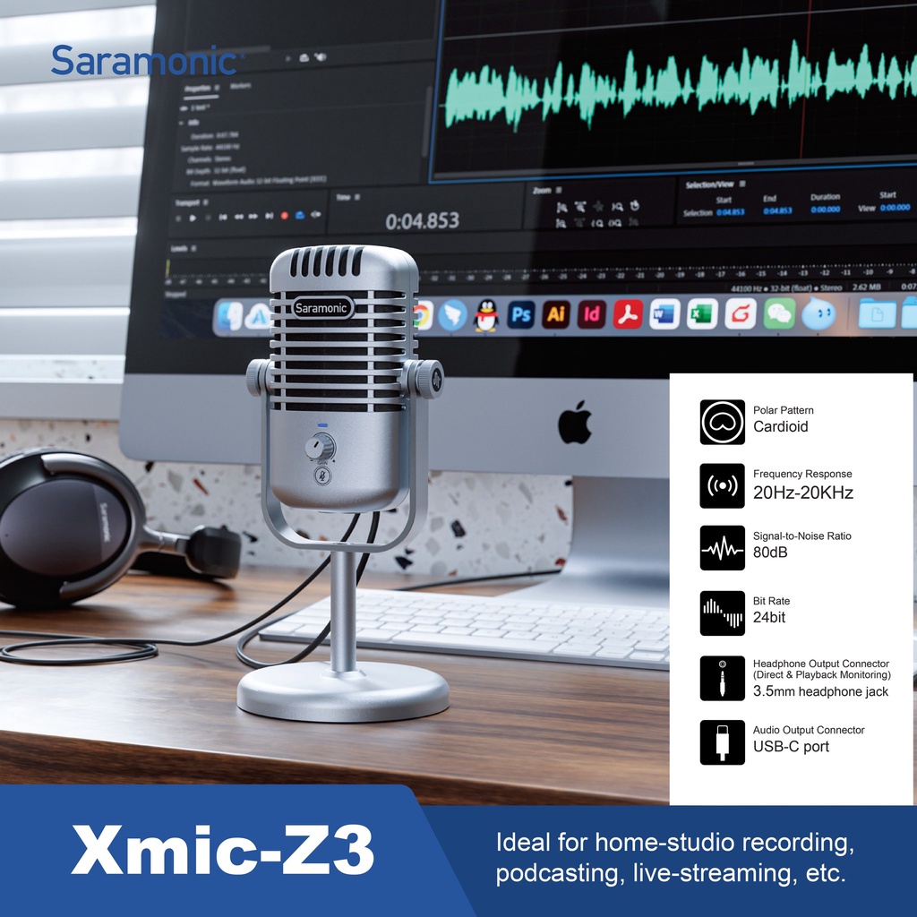 SARAMONIC - Xmic Z3/Z4/Z5 (สินค้าตัวเลือก) ประกันศูนย์ไทย 1 ปี | Shopee ...