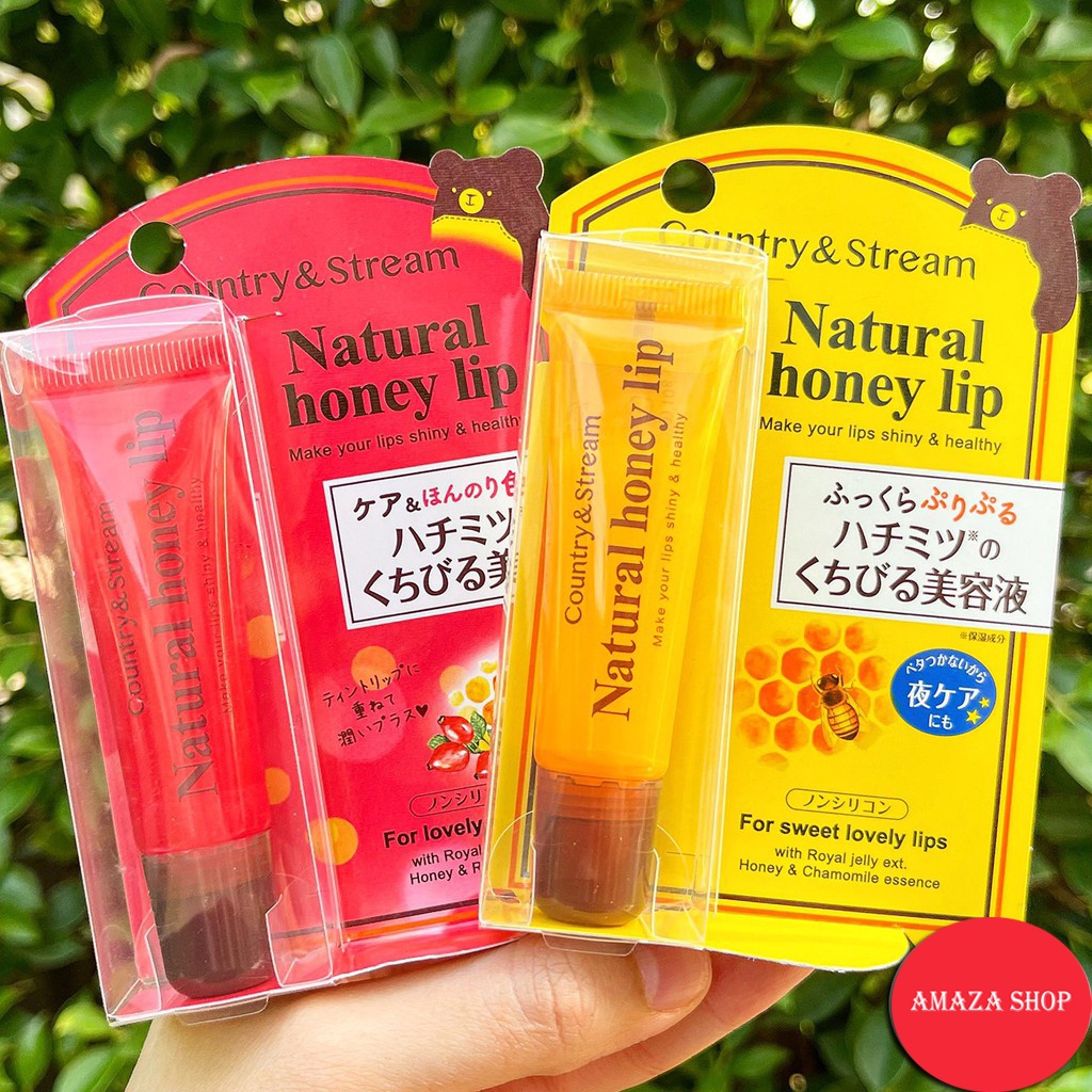 [พร้อมส่งทันที] Country & Stream Natural Honey Lip HM ลิป น้ำผึ้ง นมผึ้ง ธรรมชาติ ลิปหมี จาก ...