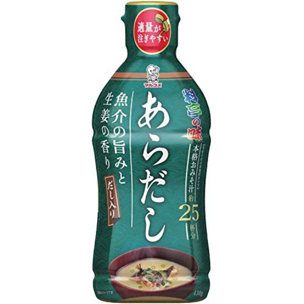 Marukome มิโซะ แบบขวดใช้ง่าย เก็บสะดวก มิโสะ มารุโกเมะ มี6แบบให้เลือก 430กรัม ทำได้25ที่ ...