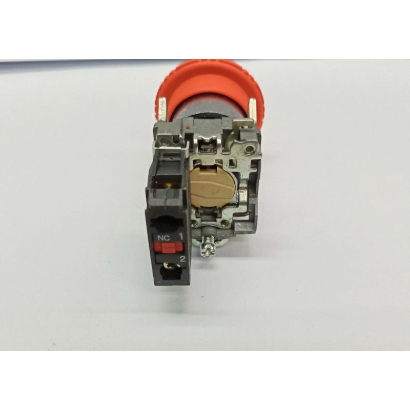 XB4-BS542 Emergency Switch อีเมอเจนซี่สวิทช์ ขนาด22mm 10A NO สีแดง ...