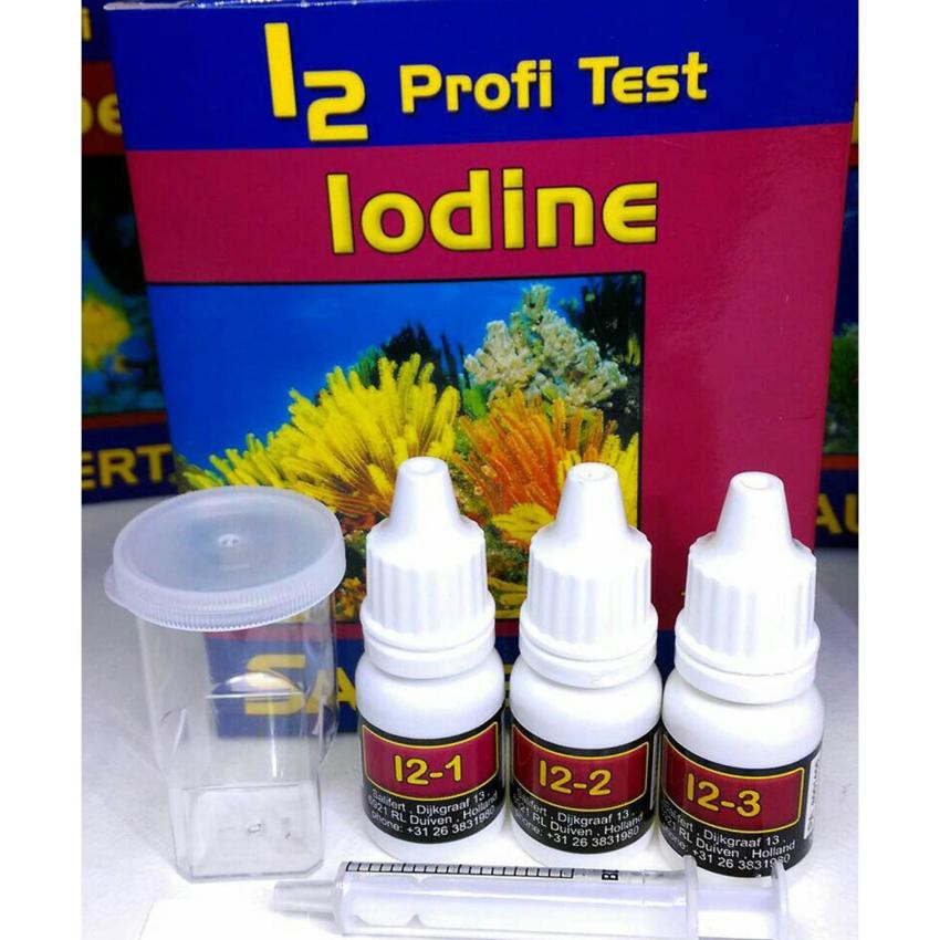 Salifert Iodine Test kit: ชุดทดสอบไอโอดีน | Shopee Thailand