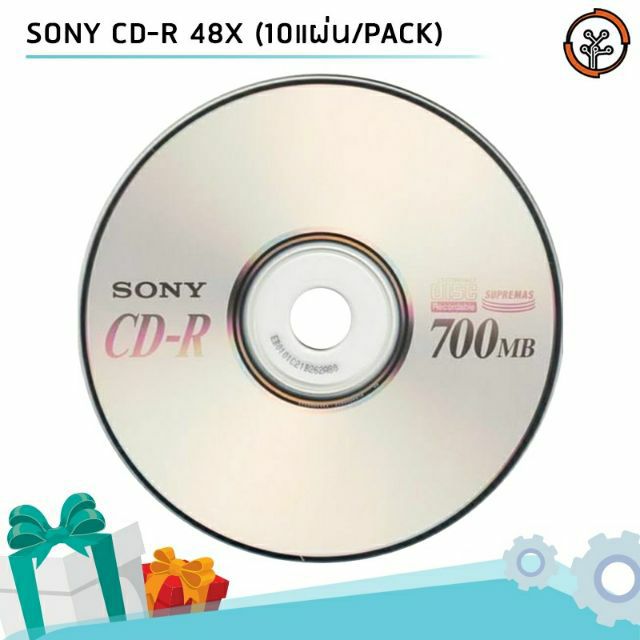 SONY CD-R 48X (10แผ่น/PACK) | Shopee Thailand