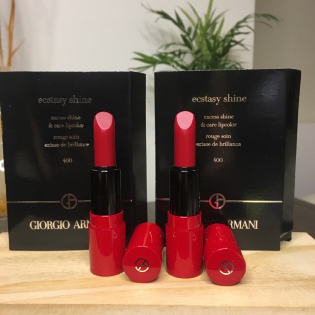 GIORGIO ARMANI Ecstasy Shine Lipstick #400 - Four Hundred. | Shopee ...