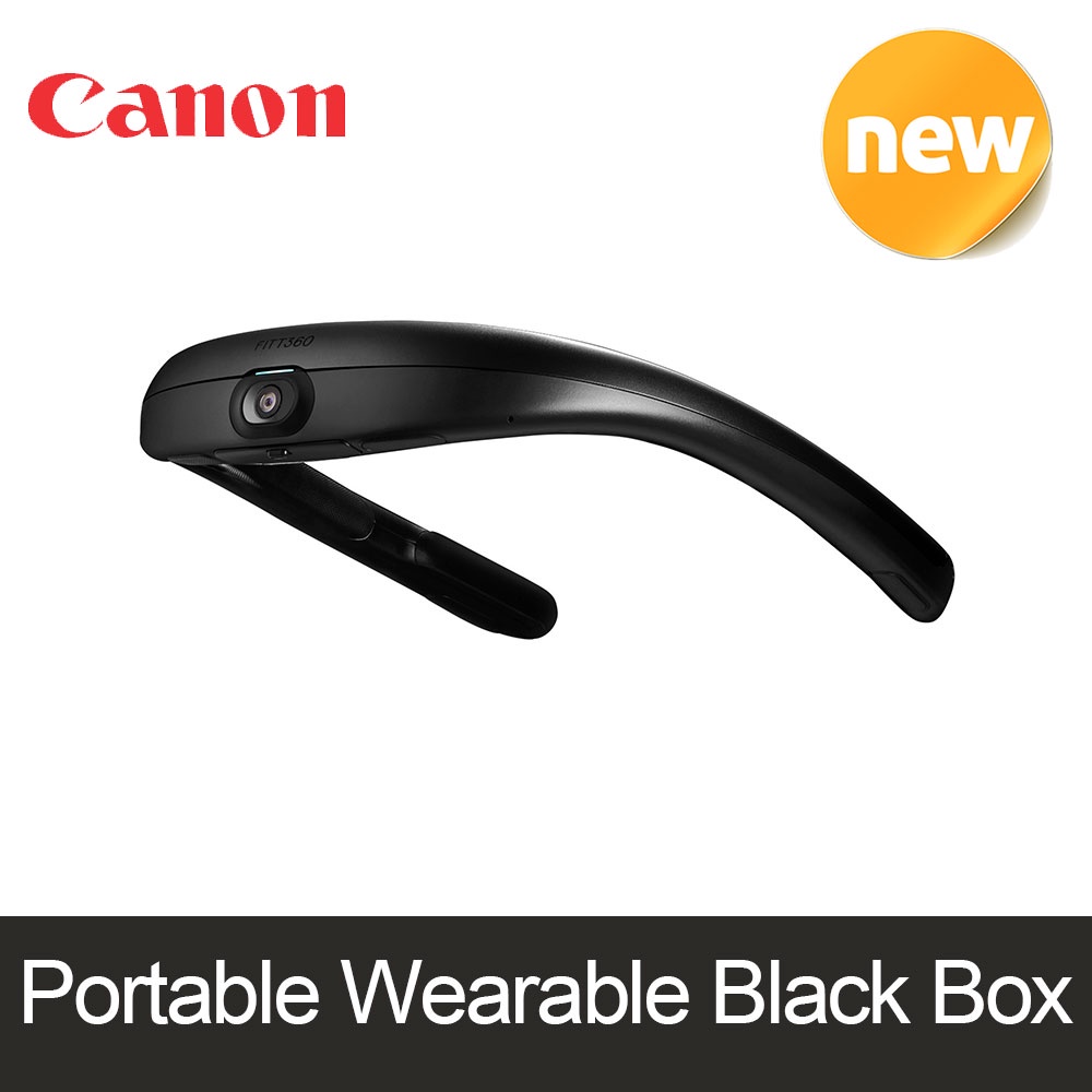 Canon FITT360PB Portable Wearable Black Box Wireless Mini Camera CCTV Action Cam | Shopee Thailand
