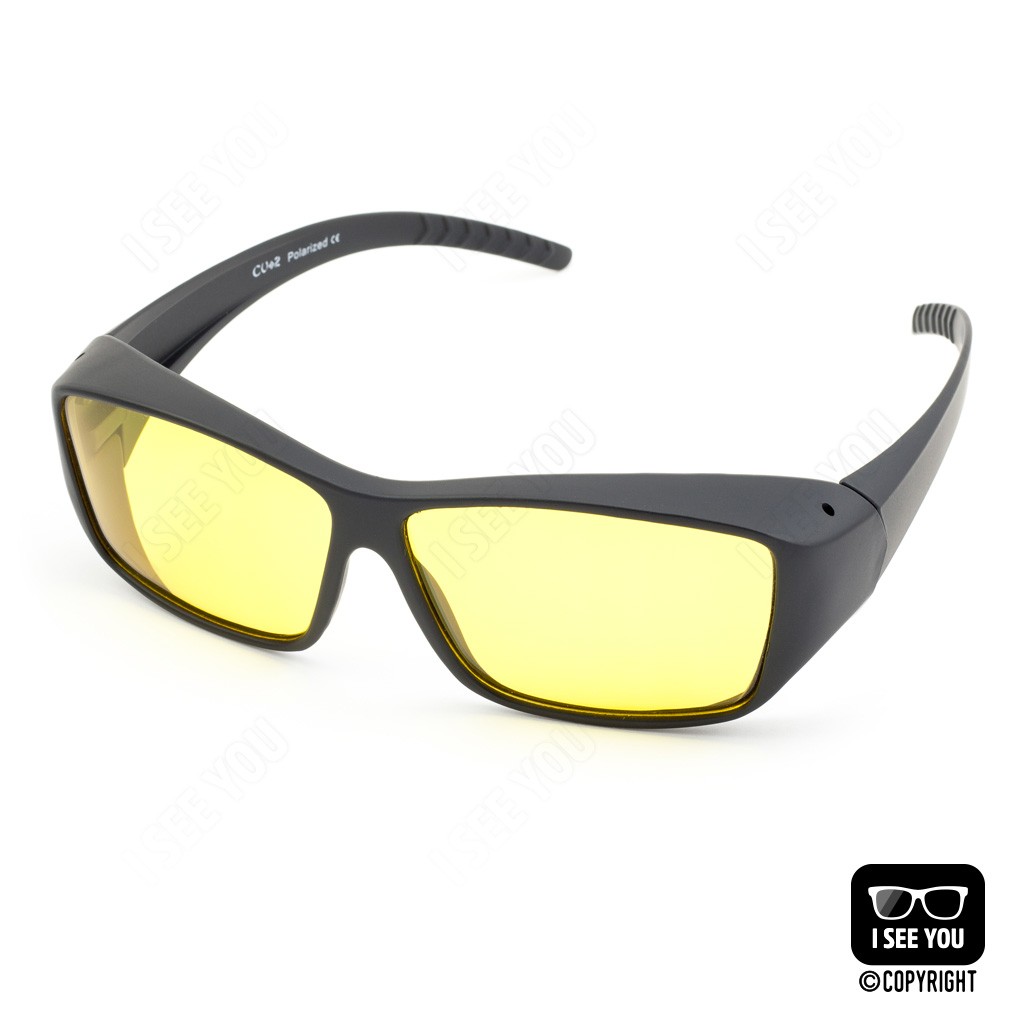 แว่นครอบกลางคืนแบบสวมทับแว่นสายตา CU2 022 Black/Stimulight Night Vision ...