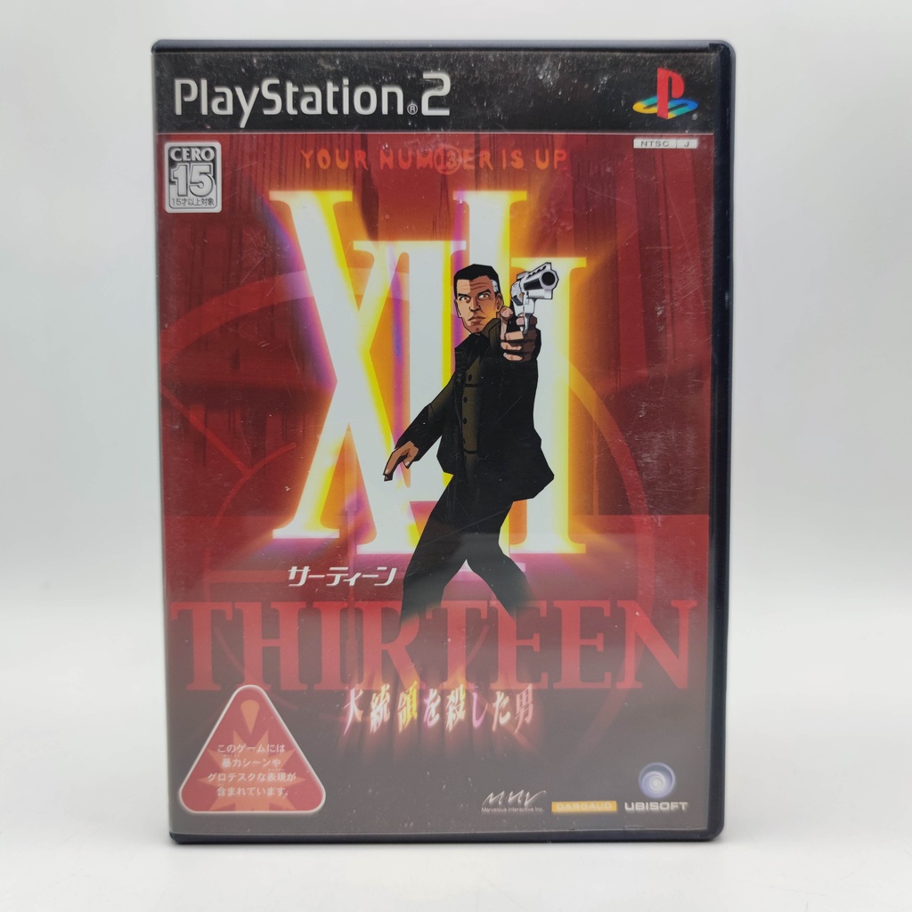 XIII - Thirteen แผ่นแท้ PlayStation 2 PS2 แผ่นสภาพดี เล่นได้ ปกติ ...