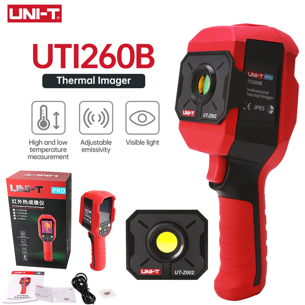 UNI-T UTi260B + กล้องถ่ายภาพความร้อนเลนส์มาโคร 100% Original Mobile ...