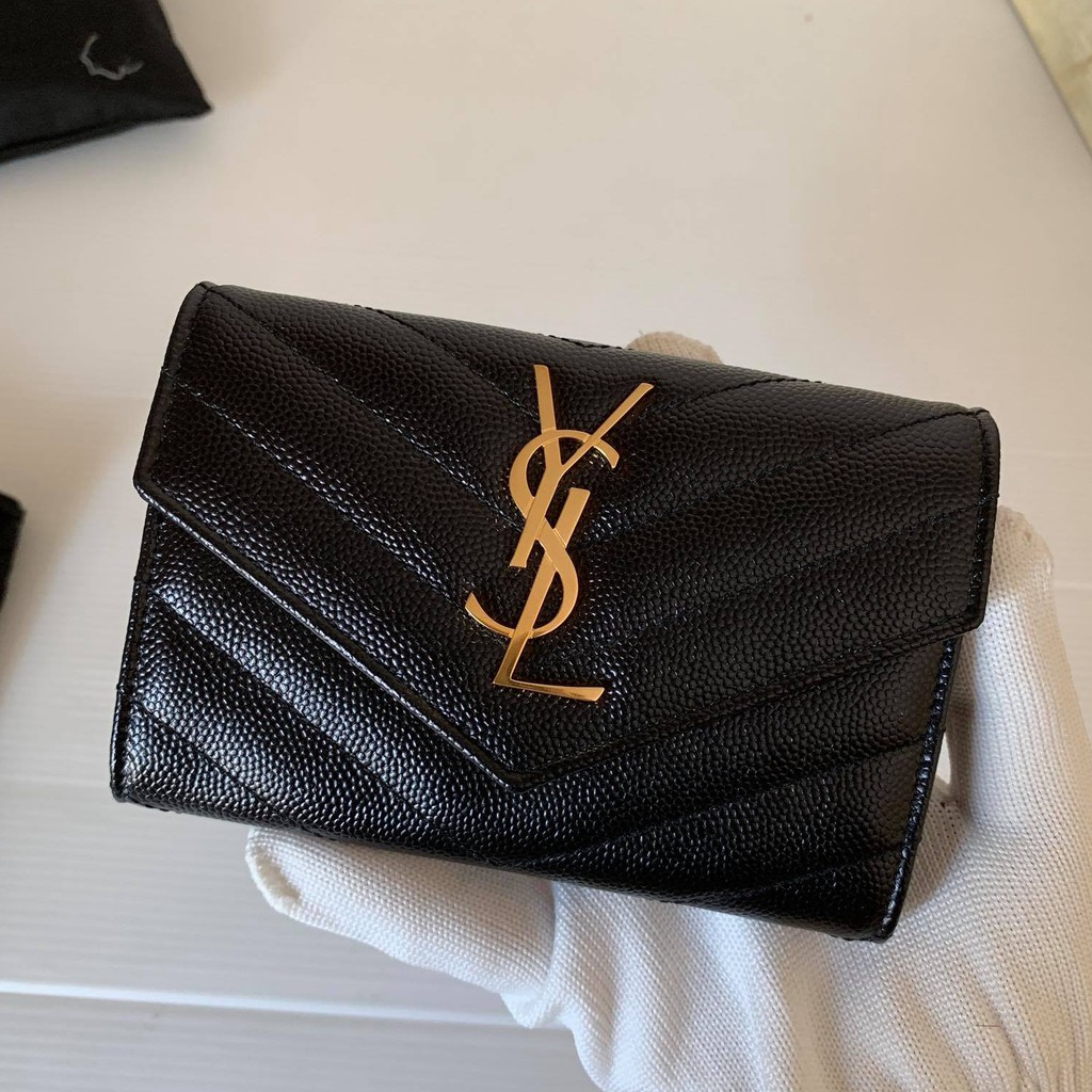 YSL wallet ของแท้ 100% [ส่งฟรี] | Shopee Thailand