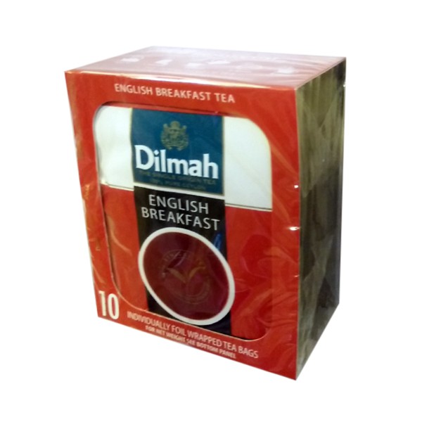ชาอิงลิชเบรคฟัส ยี่ห้อ Dilmah (English Breakfast Tea) กล่องละ 10 ซอง ...
