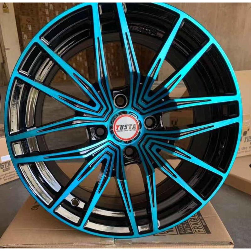 ล้อแม็กใหม่ Y-47 - งาน Yusta ขอบ 15 x 7 x 4รู100 ET35 | Shopee Thailand