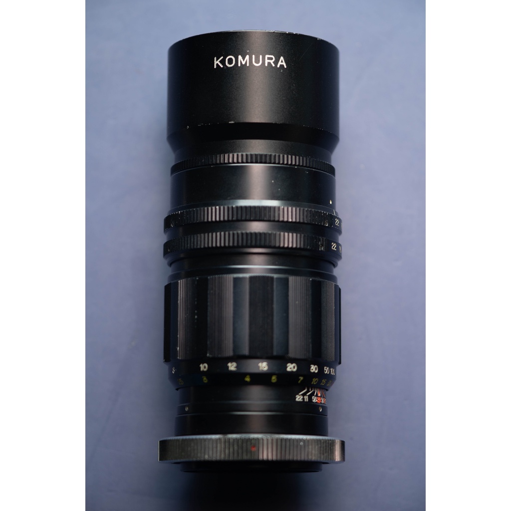 เลนส์มือหมุนหายาก Sankyo Kohki Komura 135mm f2.8 fd mount | Shopee Thailand