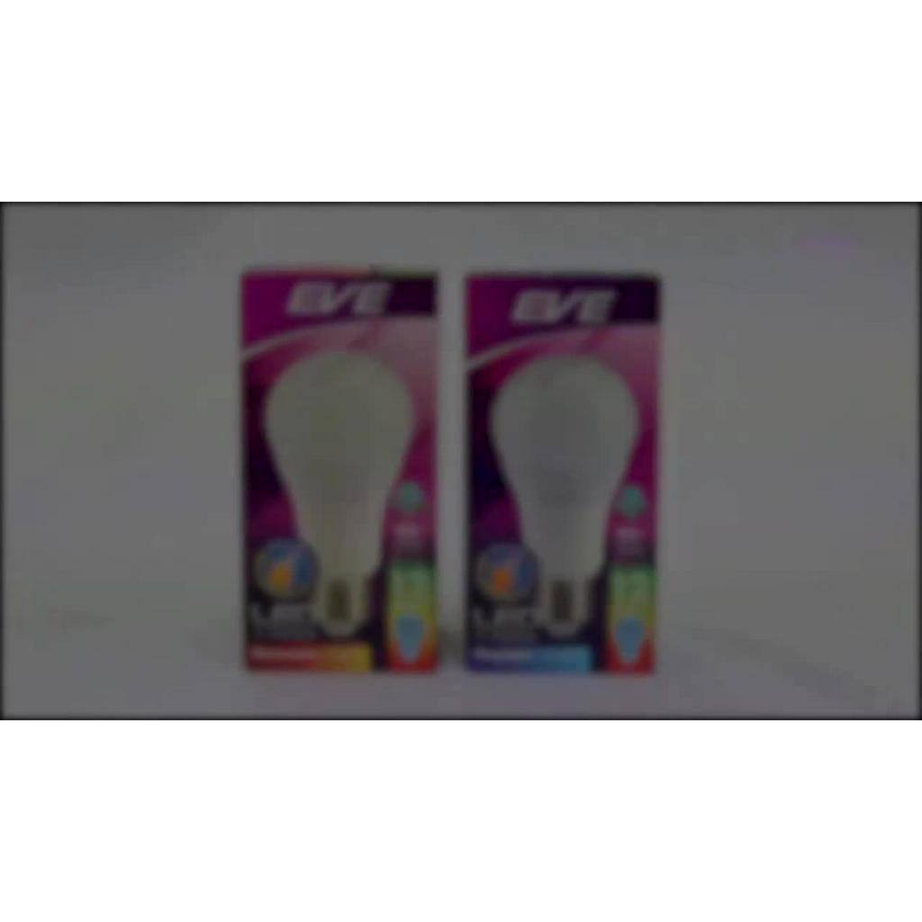 EVE หลอดไฟ A60 ปรับความสว่างได้ 3 ระดับ 3 Step หลอดแอลอีดี LED ใช้สวิตซ์ไฟปกติ ขนาด 12W แสงขาว ...