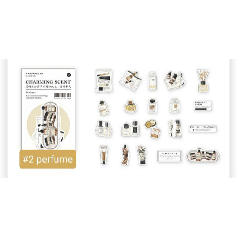 สติ๊กเกอร์ sticker make up drawing รูป วาด เครื่องเขียน เครื่องหอม ลิป ...