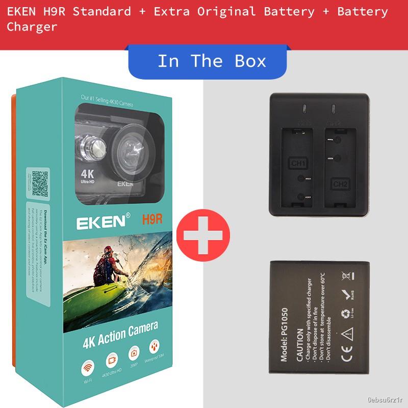 ∏ ♕2021 ใหม่ EKEN H9 / H9R กล้องแอ็คชั่น Ultra HD 4K / 30fps WiFi 2.0 ...
