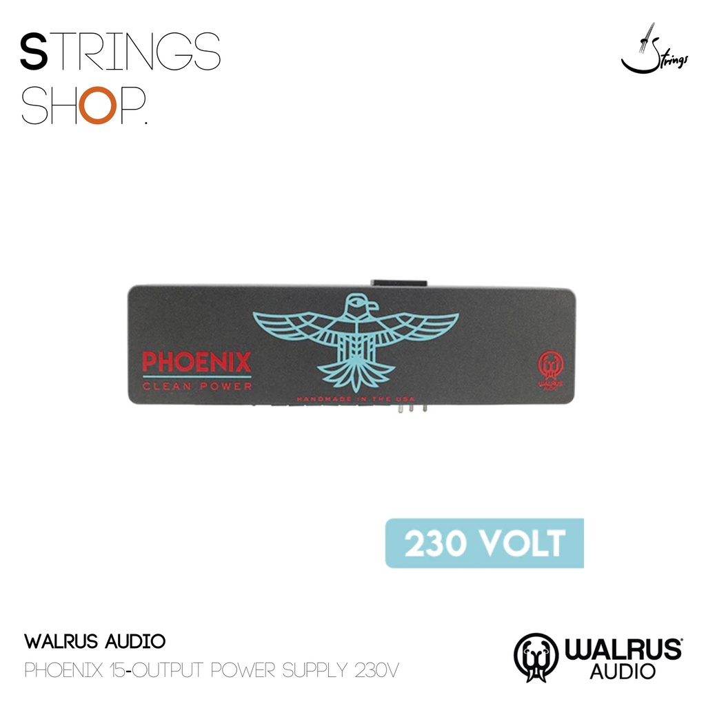 พาวเวอร์ซัพพลายเอฟเฟค Walrus Audio Phoenix 230V Clean Power Supply ...