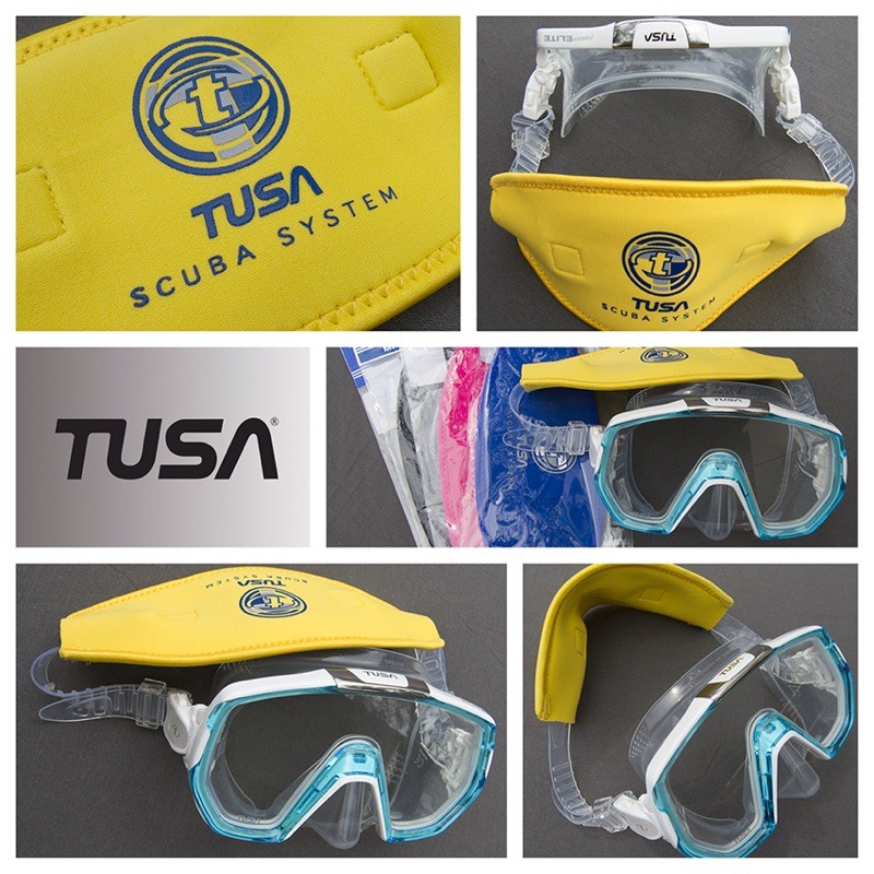 TUSA Mask Strap Cover สีดำ (ของใหม่) | Shopee Thailand