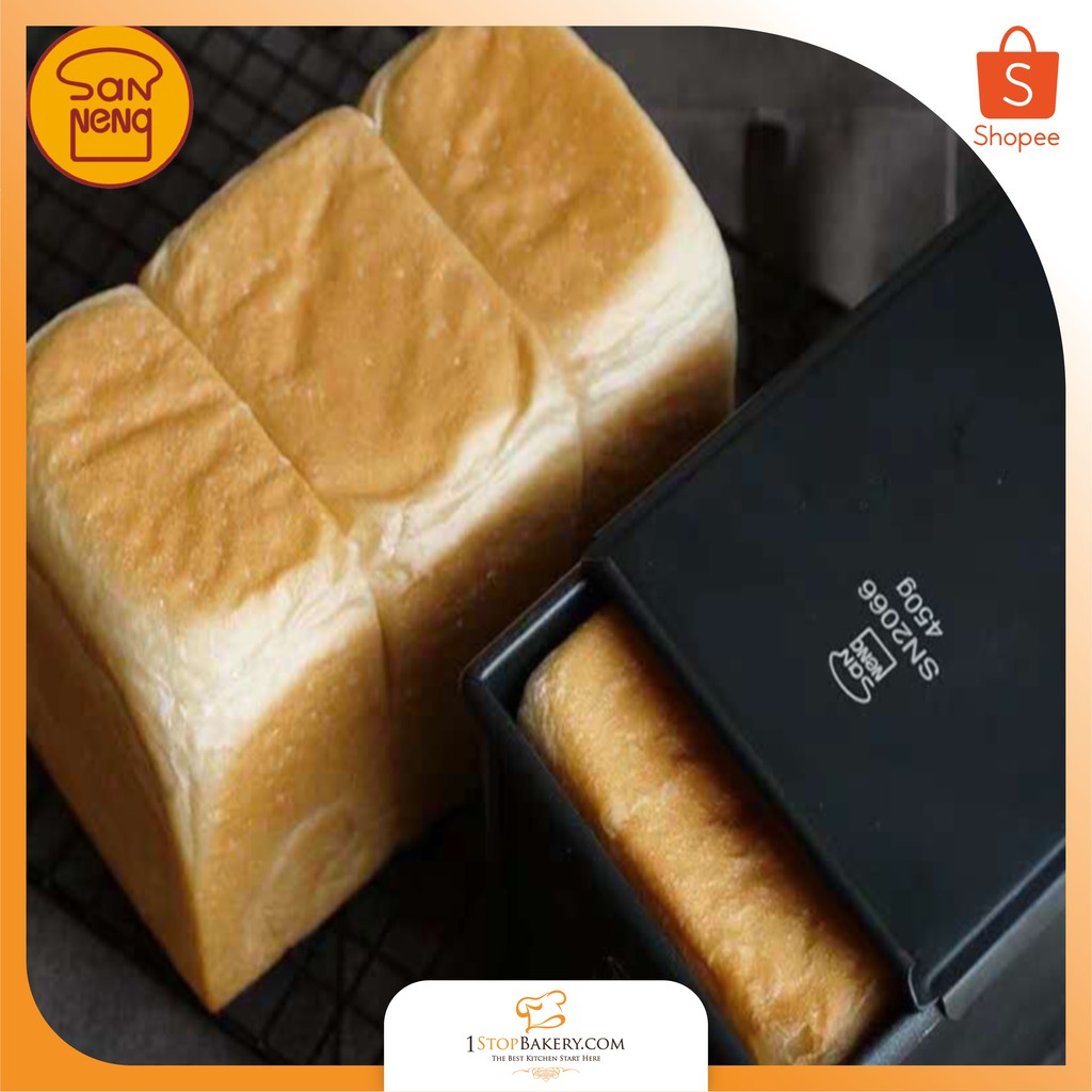 San neng SN2066 450g. Nonstick Loaf Pan Low Sugar / พิมพ์อบขนมปัง 450 ...