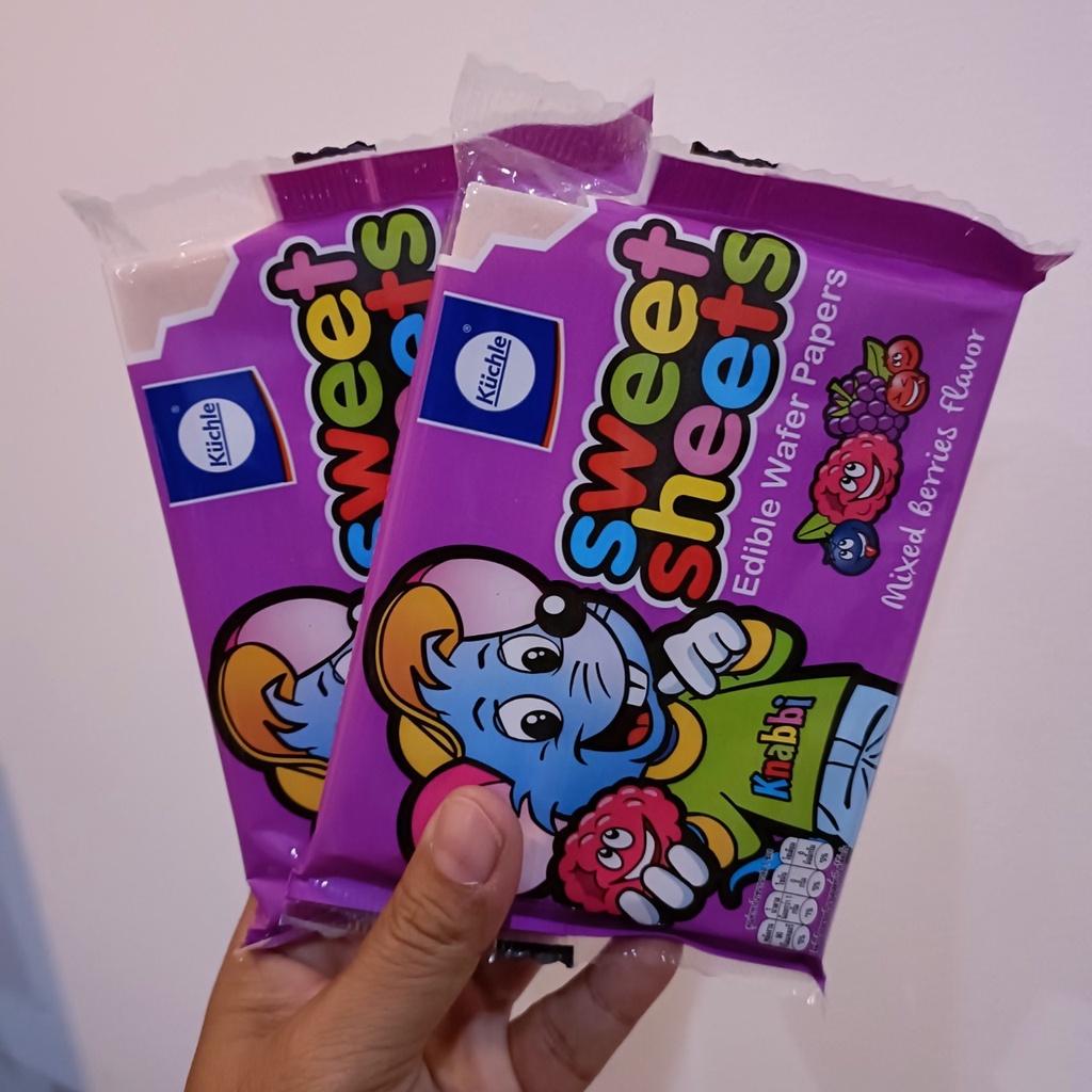 sweet sheets edible wafer papers 25 G | Shopee Thailand