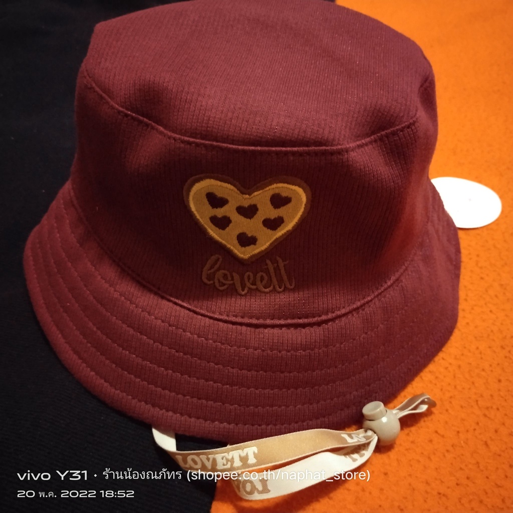 หมวกคุ๊กกี้สีแดง ไซส์ M ของใหม่ 13 Cookies - Bucket Hat (Burgundy ...