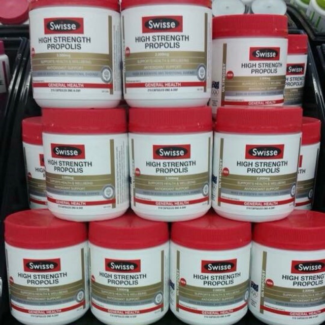Swisse high strength propolis 2000 mg แบ่งขาย 30 เม็ด 280฿ | Shopee ...