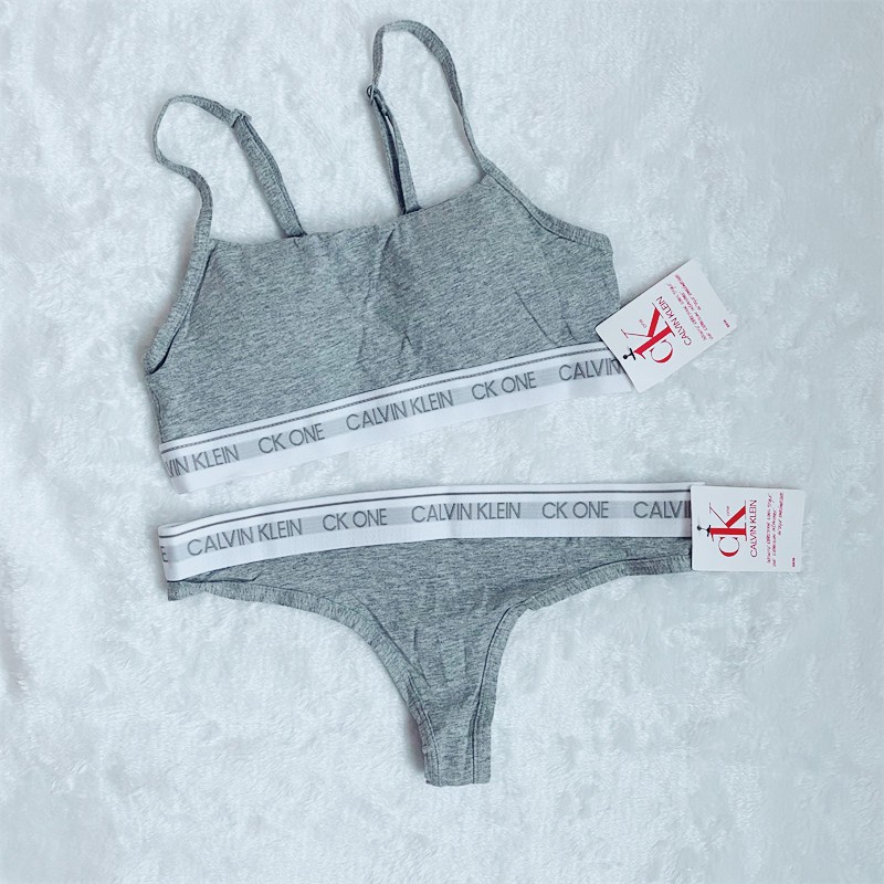 พร้อมส่ง！！ CK ONE Bra Braletteชุดชั้นใน ผู้หญิง กางเกงชั้นใน เซตชุดชั้น ...