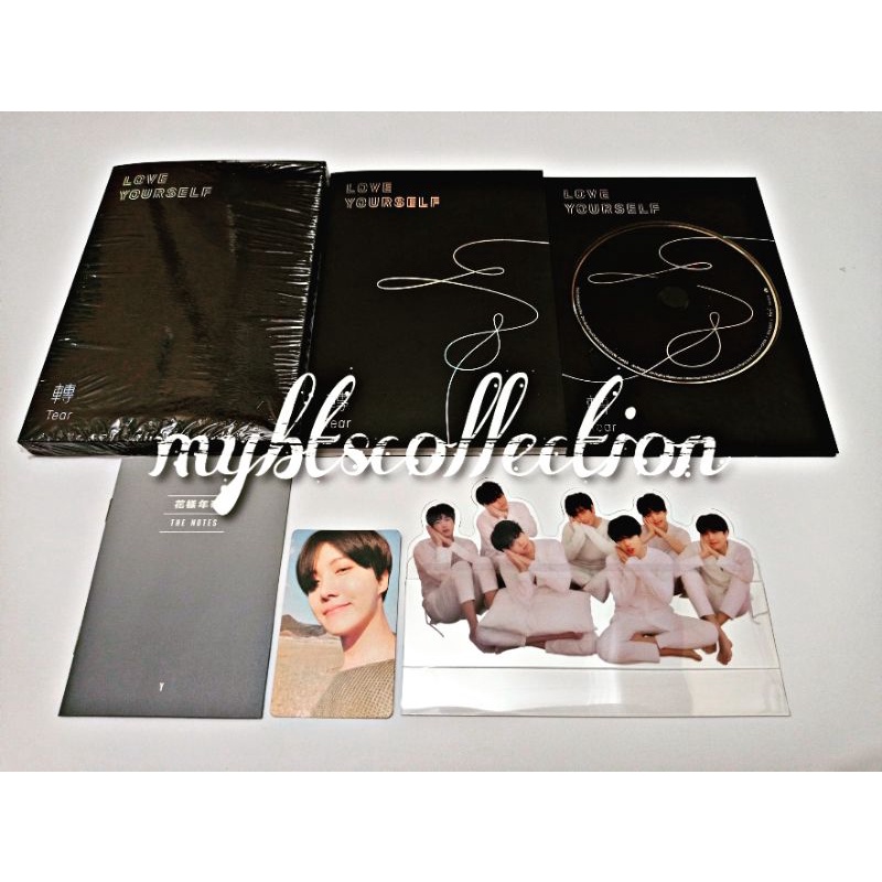 อัลบั้มรุ่น Bts TEAR Y พร้อมโฟโต้การ์ด Jhope | Shopee Thailand