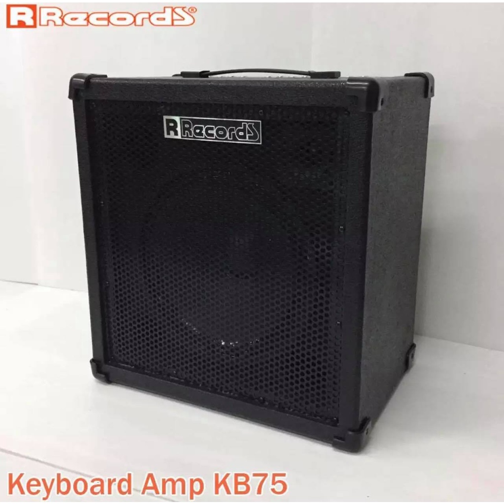 แอมป์คีย์บอร์ด Records รุ่น KB75 + สายแจ็ค | Shopee Thailand