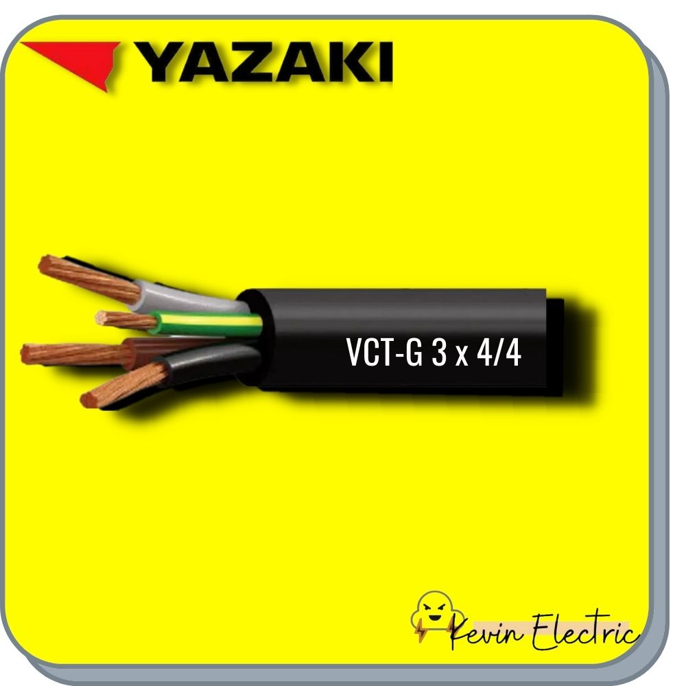 ตรงปก💯 YAZAKI สายไฟ🇯🇵 VCT-G 2c x 6/6 , VCT-G 4c x 4/4 ,FLEXIBLE ...