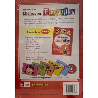 C221 9789814454513 MIDISAURUS ENGLISH: STUDENT PACK (STARTER) (8 BK./1 ...